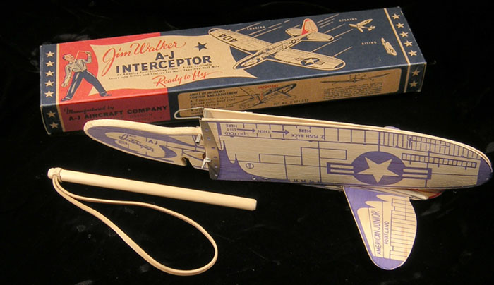 Jim Walker 404 Folding Wing Interceptor, Frank Macy 1989 production ...